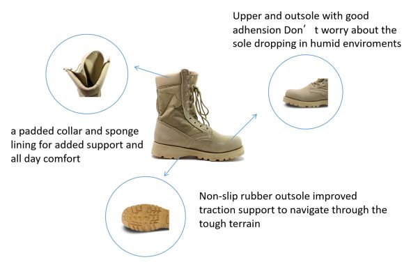 American military boots from professional factory-Glory footwear