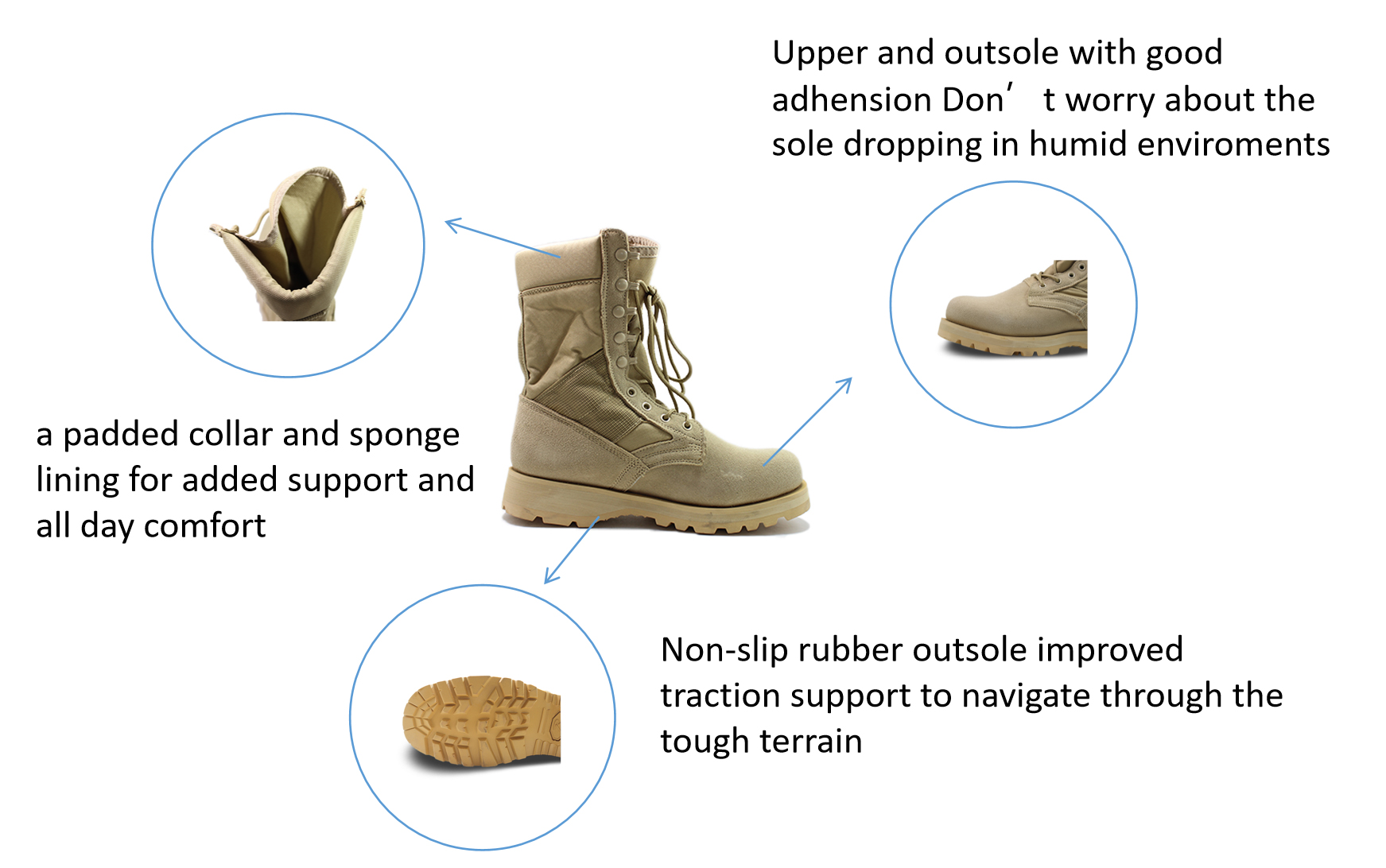 American military boots from professional factory-Glory footwear