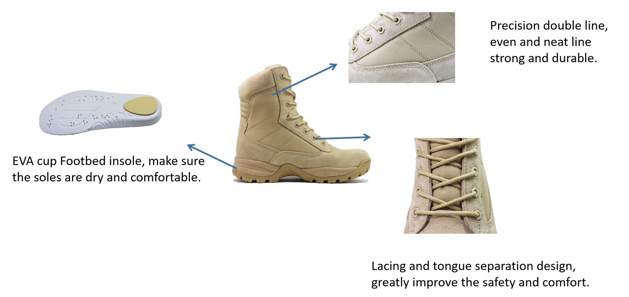 Japanese army boots from professional factory-Glory footwear