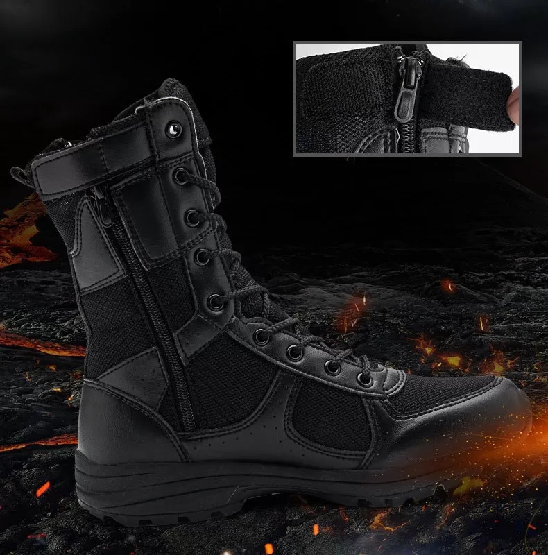 Lightweight police boots - Professional Military Boots Manufacturer ...
