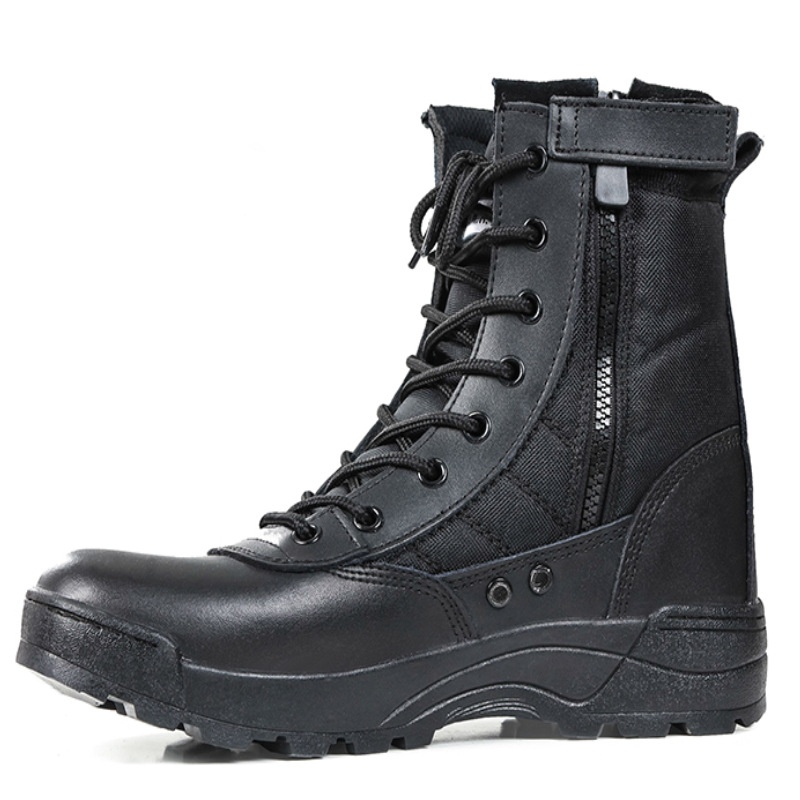 Zipper outdoor training boots - Professional Military Boots ...
